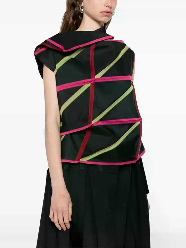 Issey Miyake Jacquard Top