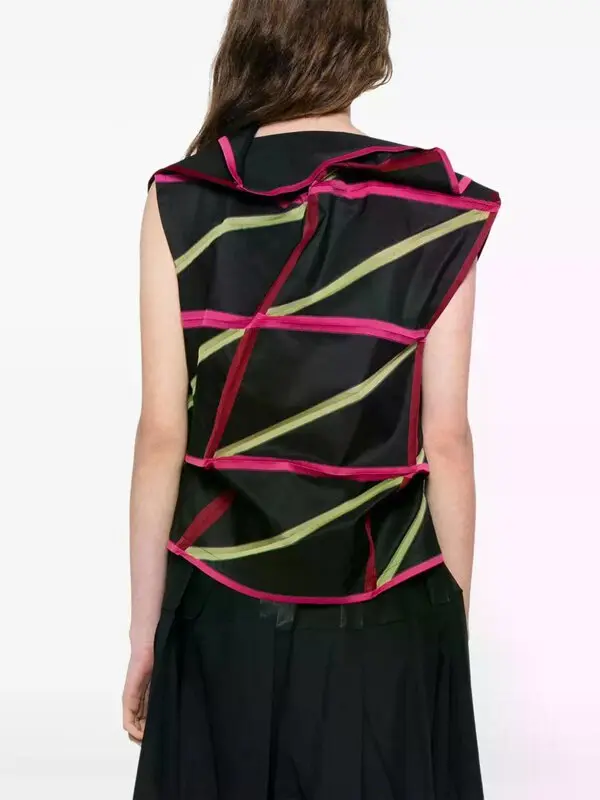 Issey Miyake Jacquard Top
