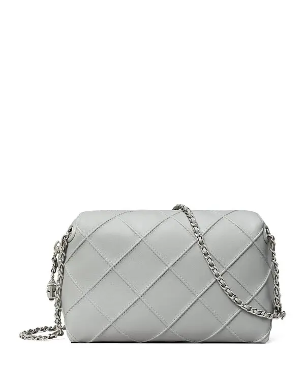 Tory Burch Fleming Soft Crossbody Bag - Gray