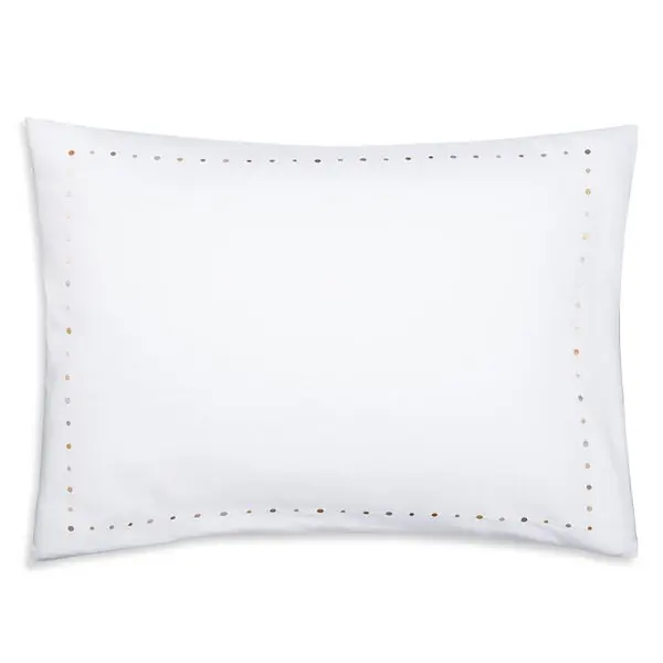 CHRISTIAN FISCHBACHER Twinkle Embroidered Sateen Euro Sham