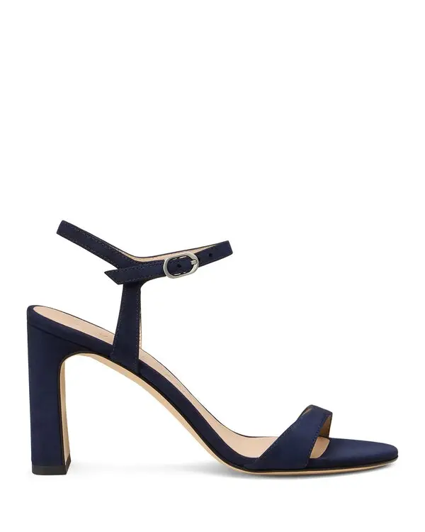 STUART WEITZMAN Babette 85 Sandals - Nice Blue