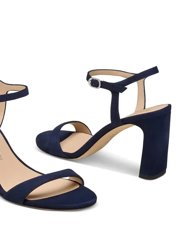 STUART WEITZMAN Babette 85 Sandals - Nice Blue
