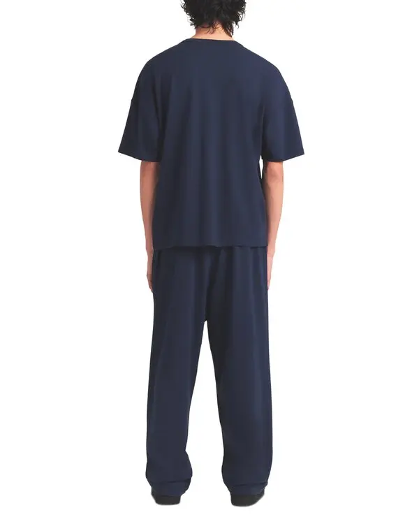 SKIMS Straight Leg Jersey Lounge Pants - Navy