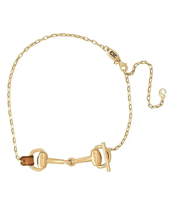 CXC Bit Chantilly Choker - Gold