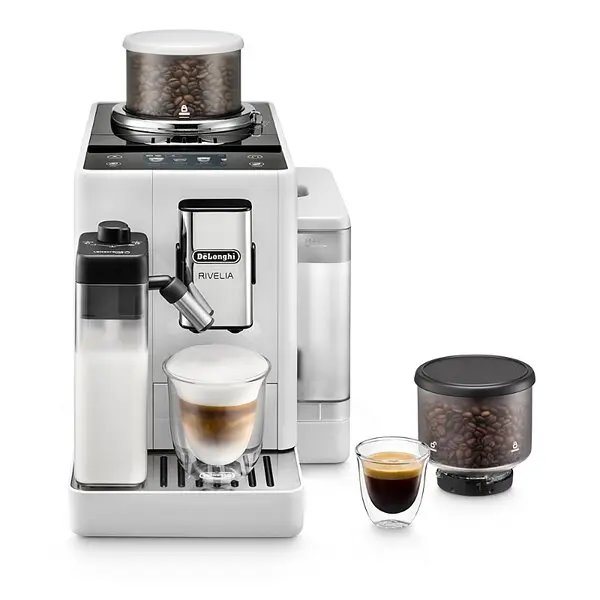 DE'LONGHI Rivelia Automatic Espresso Machine - Arctic White