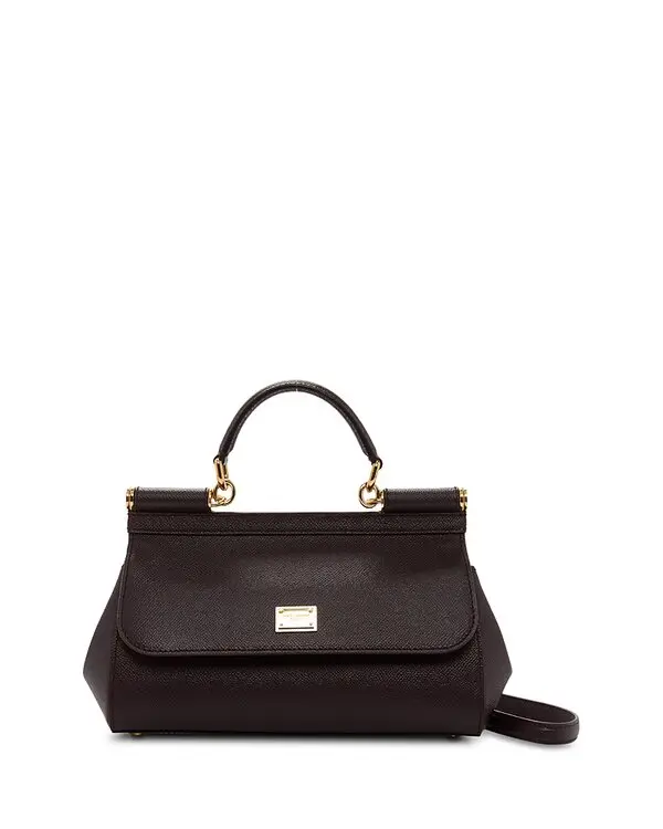 Dolce & Gabbana Small Top Handle Bag - Black