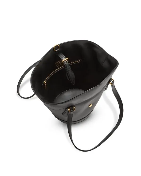 Dolce & Gabbana Kendra Leather Tote - Black