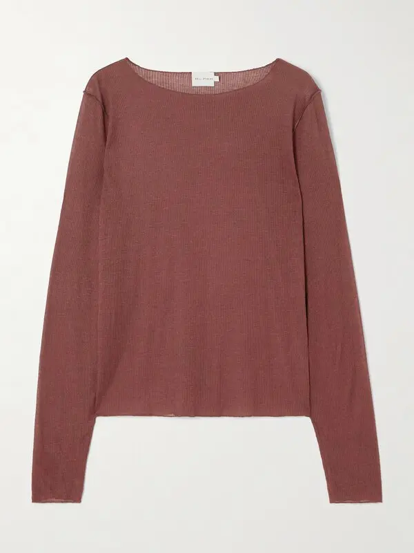 DEIJI STUDIOS Ribbed Ecovero™-blend Top