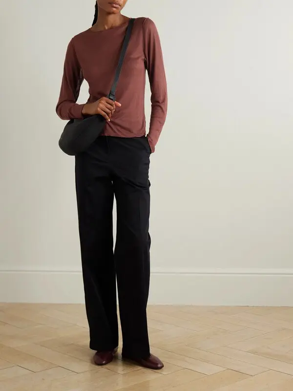 DEIJI STUDIOS Ribbed Ecovero™-blend Top