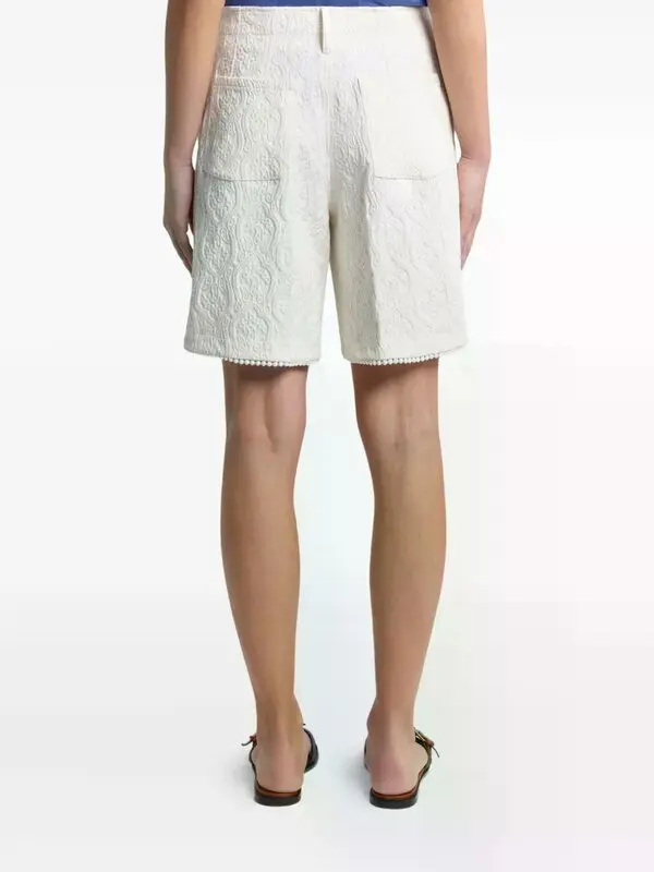Etro Paisley Jacquard Bermuda Shorts