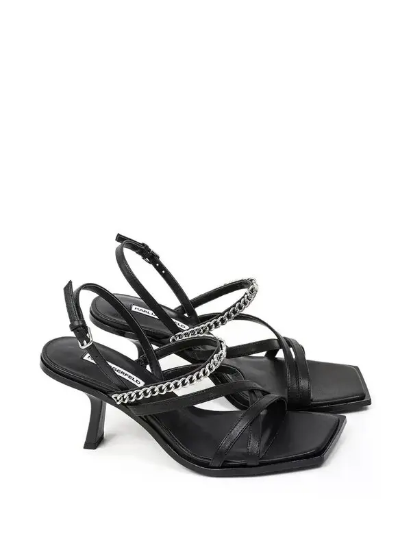Karl Lagerfeld 70mm Karmel Sandals