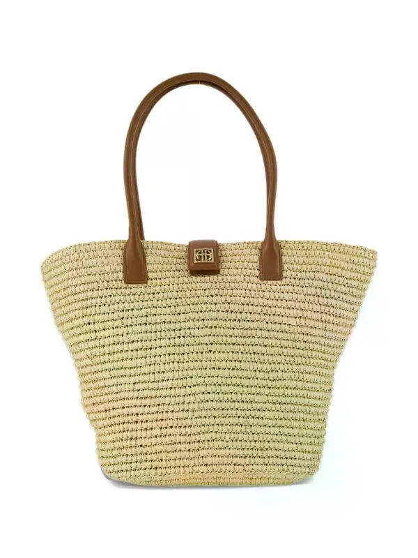 ANINE BING Lou Tote Bag - Neutrals