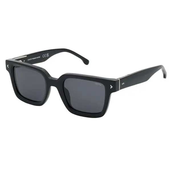 LOZZA Rectangle Sunglasses - Black