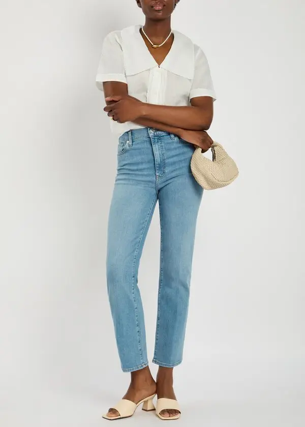 FRAME Le Sleek Straight-leg Jeans