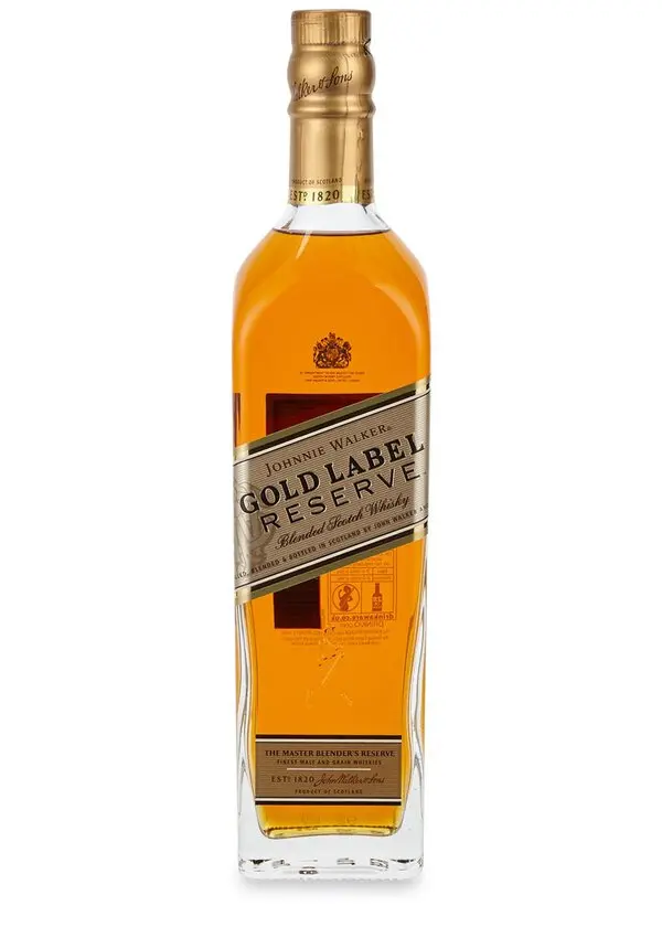 JOHNNIE WALKER WHISKY Johnnie Walker Blended Scotch, Whisky, Gold Label, Reverse - N/a