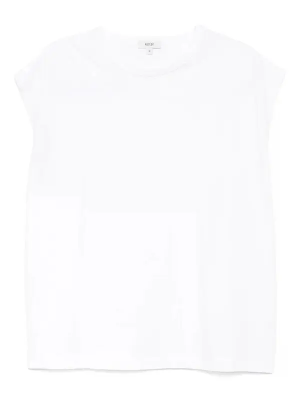 AGOLDE Leonard Vest - White