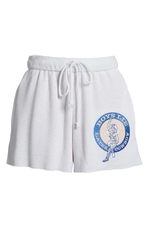 BOYS LIE Later Cowboy Logo Patch Shorts