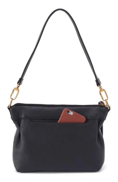 Hobo Kori Leather Crossbody Bag - Black