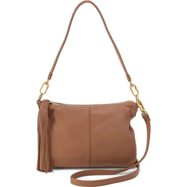 Hobo Kori Leather Crossbody Bag - Timber Brown