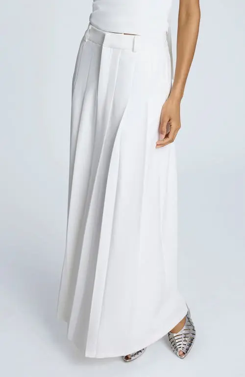 KENNETH COLE Pleated Maxi Skirt