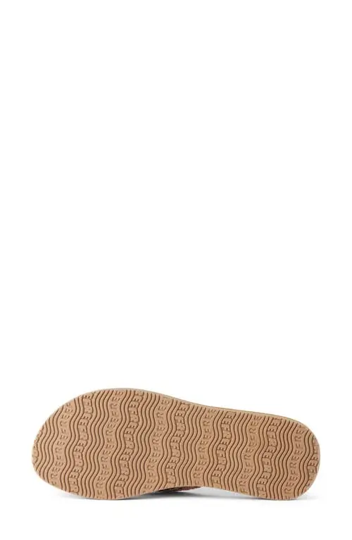 Reef Baja Elena Flip Flop - Brown/pink