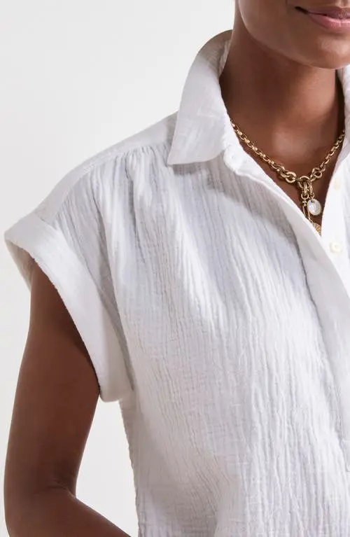 Vineyard Vines Cotton Gauze Short Sleeve Shirt