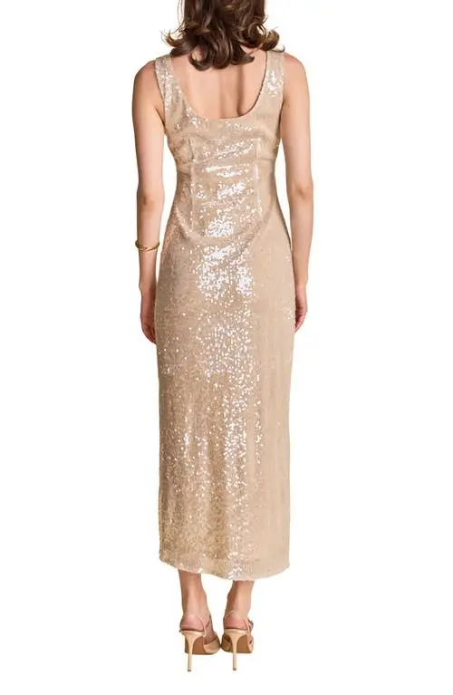 Endless Rose Sequin Sleeveless Maxi Dress