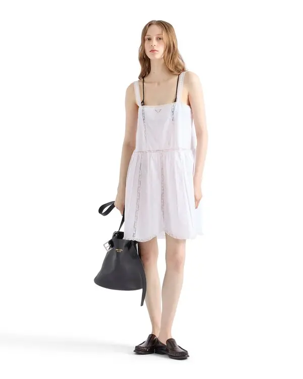 prada embroidered cady mini-dress Annabella Soutache Floral Embroidered Midi Dress main image 0