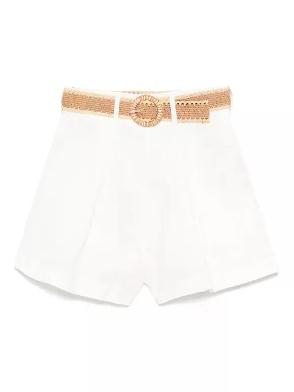 Zimmermann Acacia Shorts - White