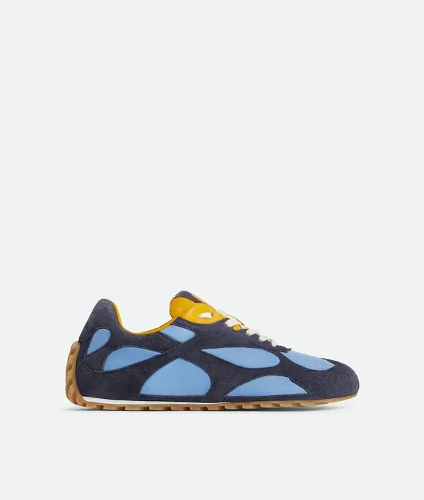Bottega Veneta Orbit Flash Sneakers - Abyss/ice/egg Yolk