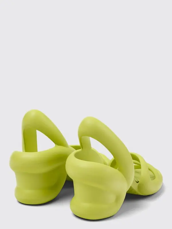 Camper Flat Sandal - Yellow