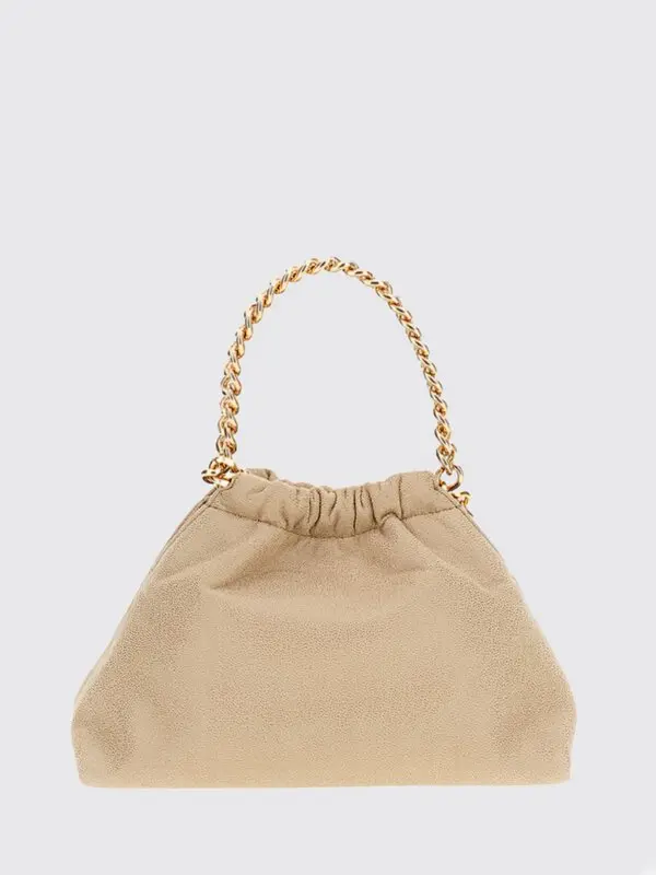Stella McCartney Mini Falabella Handbag In Synthetic Leather - Beige