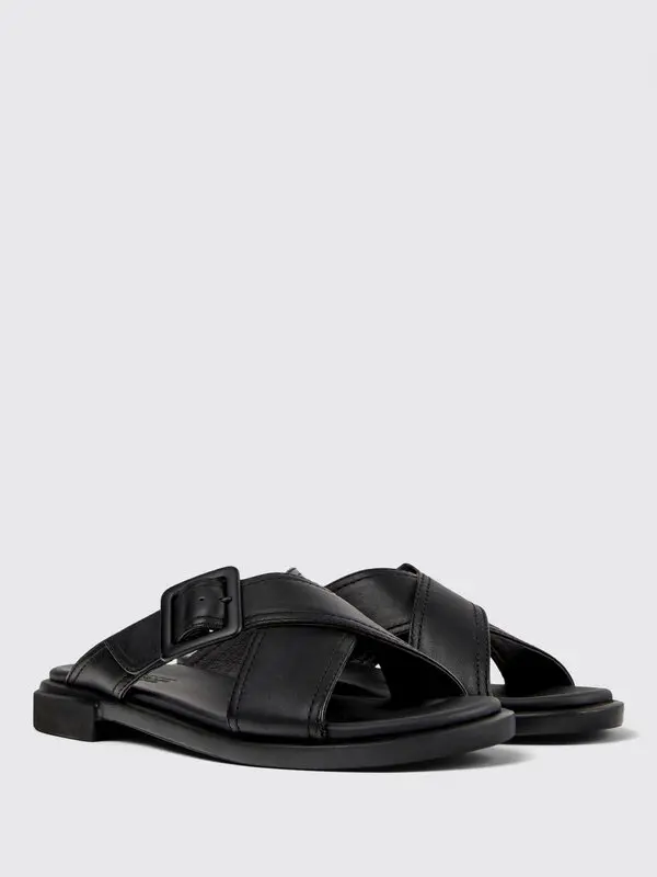 Camper Heeled Sandals - Black