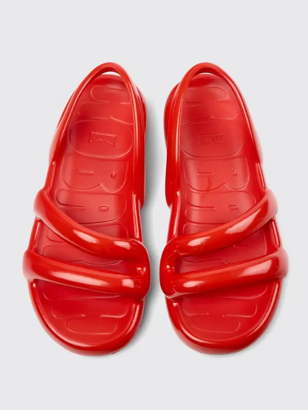 Camper Strappy Slingback Sandals - Red