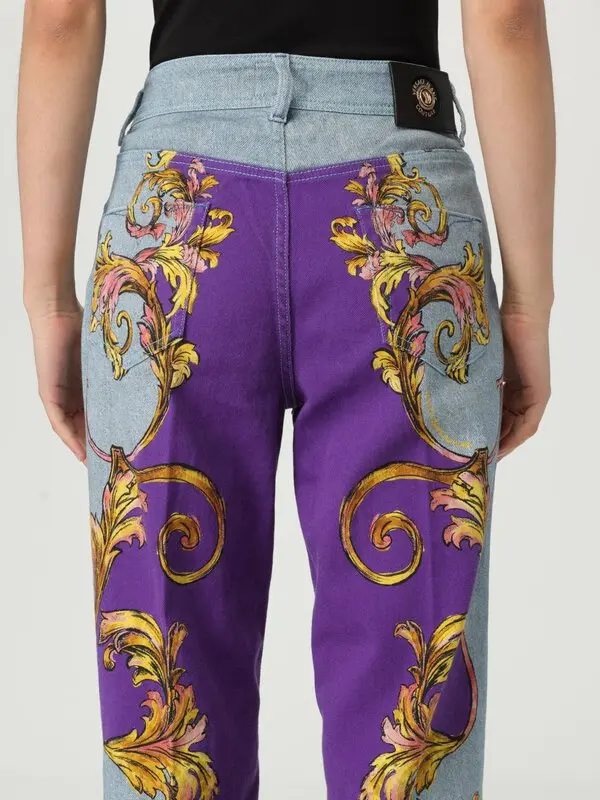 Versace Printed Jeans