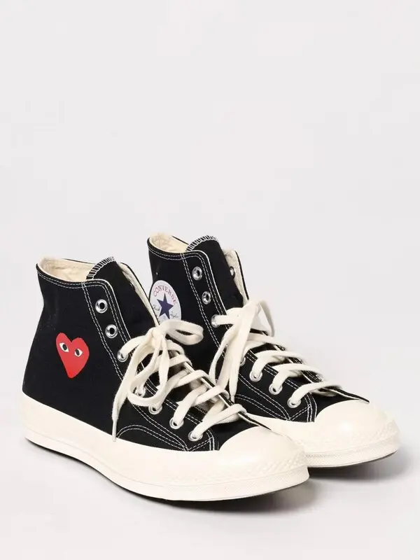 Comme Des Garçons High Top Sneakers - Black