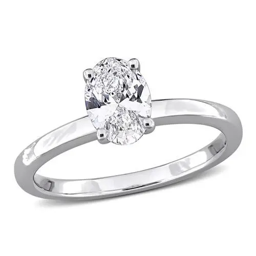 JULIANNA B. 1 Carat Tw Lab-grown Diamond Solitaire Ring 10k - White Gold