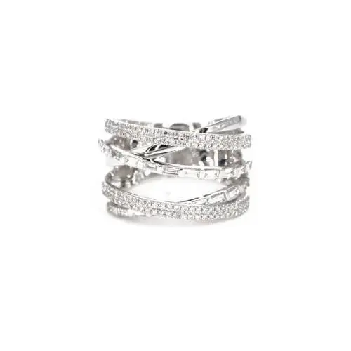 MAZIN JEWELS Gwen Ring - Silver