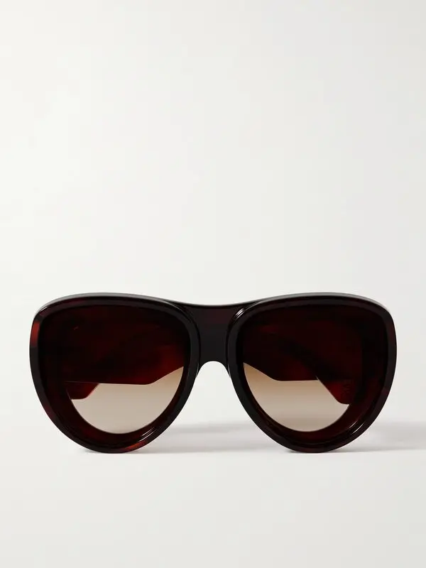 Loewe Oversized Aviator Sunglasses - Brown