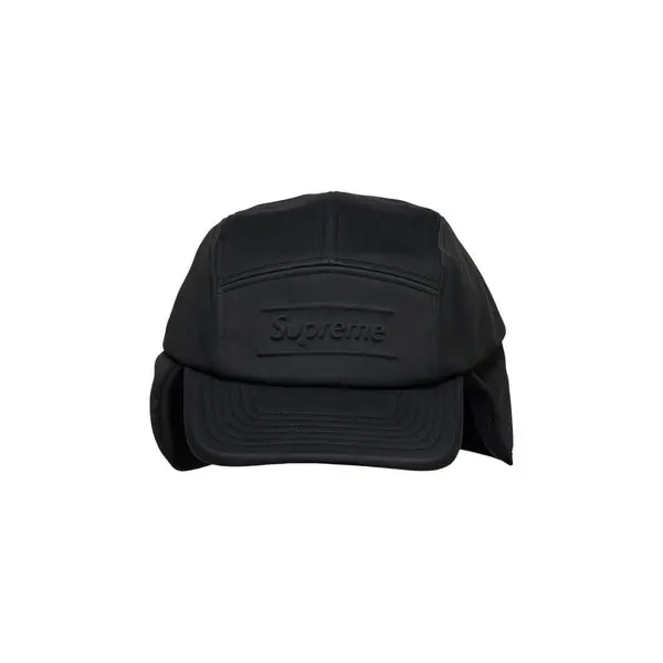 Supreme Windstopper Earflap Camp Cap - Black