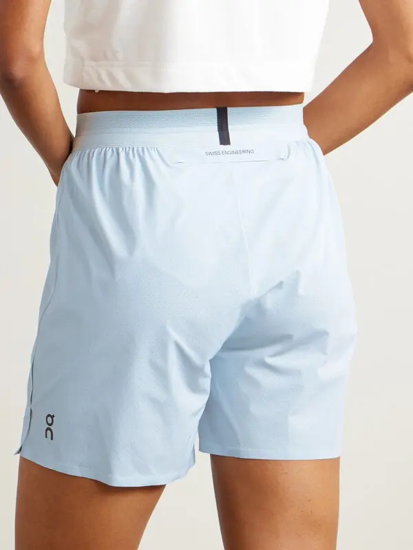 On Stretch Recycled Shorts - Blue