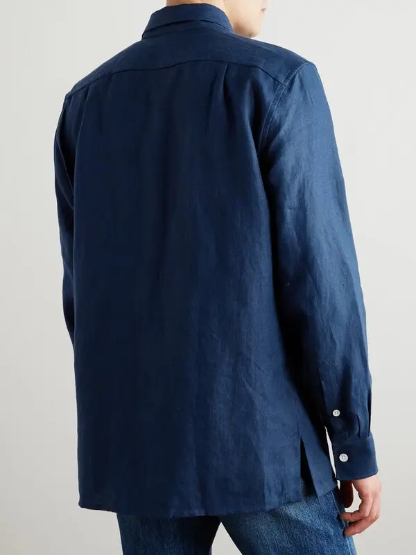 Anderson & Sheppard Linen Overshirt