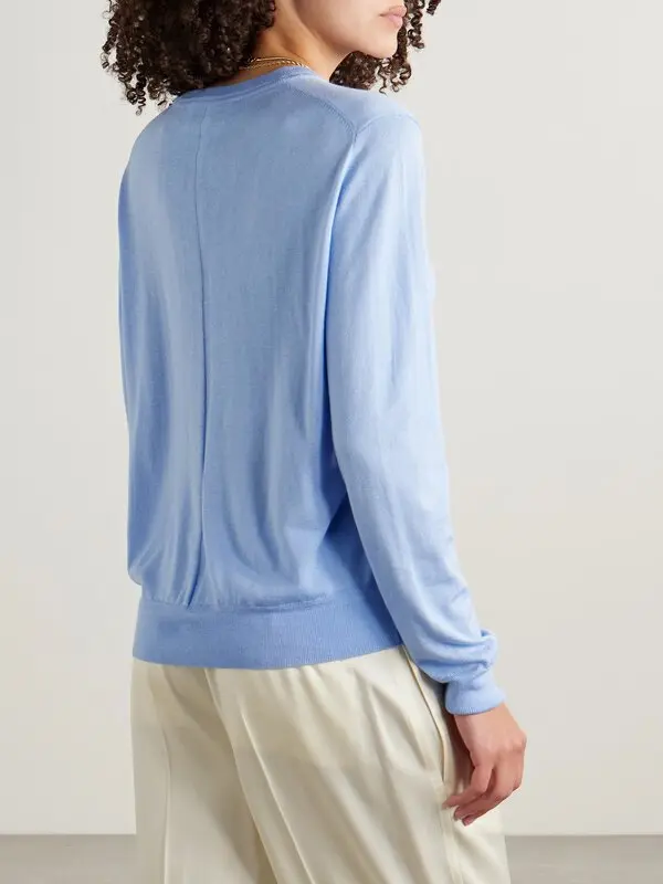 LA LIGNE Ben Silk-blend Sweater