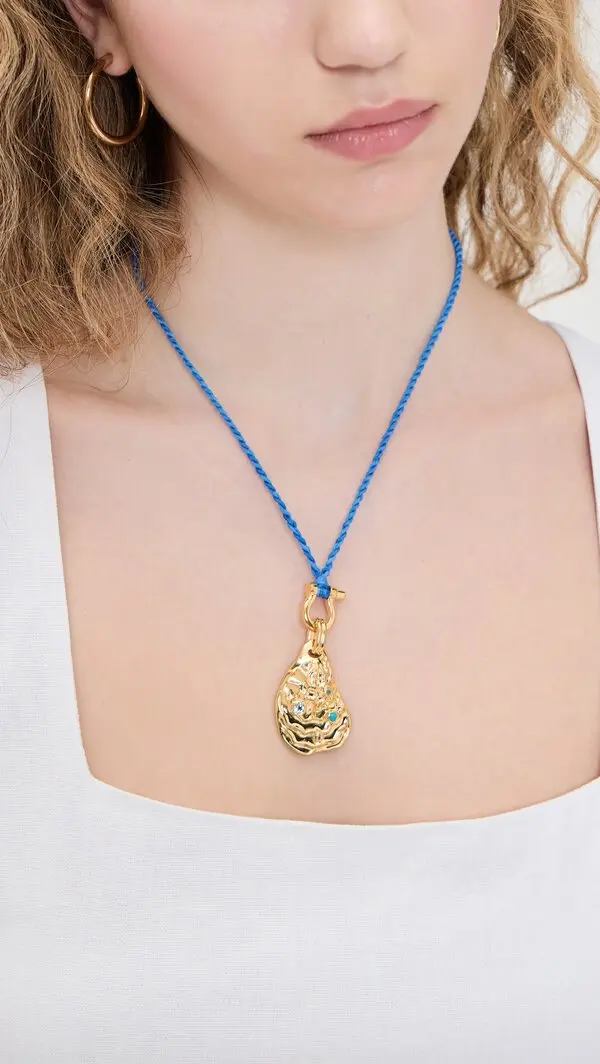LIZZIE FORTUNATO Blue Point Necklace
