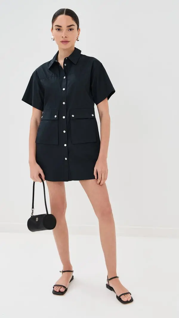 Le Bop Mariette Utility Dress - Black