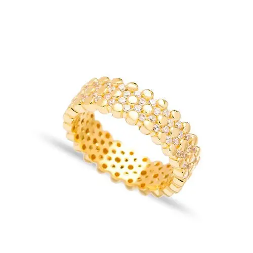 MAZIN JEWELS Lily Ring - Gold