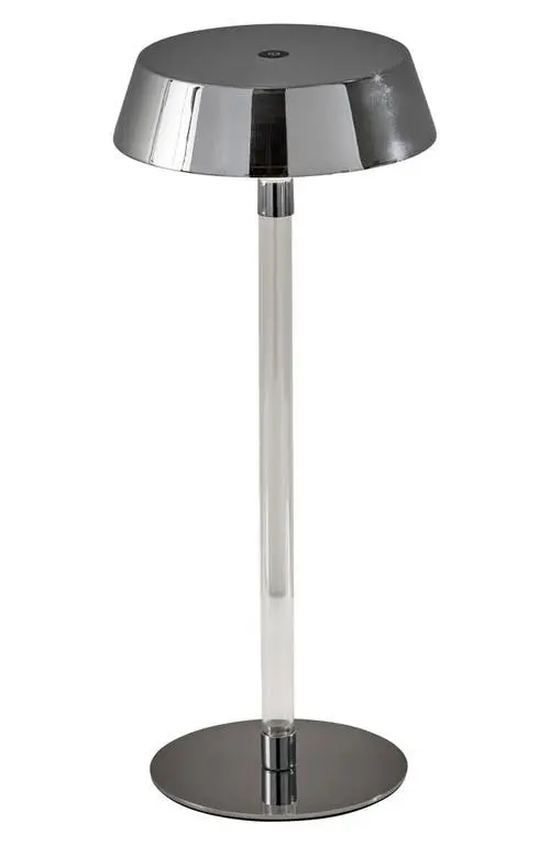 ADESSO Orla Led Cordless Table Lamp - Shiny Chrome