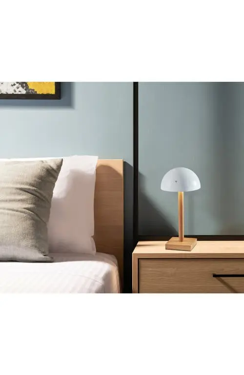 ADESSO Nash Led Cordless Table Lamp - White