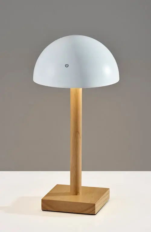 ADESSO Nash Led Cordless Table Lamp - White