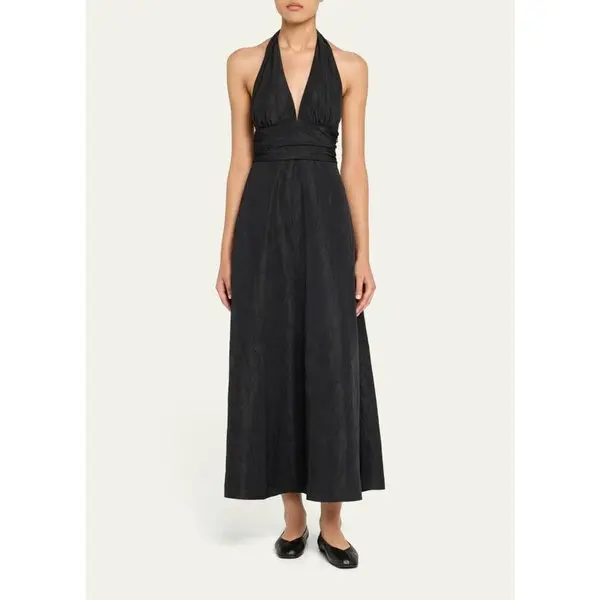 Bernadette Marilyn Camelia Embossed Midi Dress